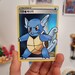 SQUIRTLE WARTORTLE & BLASTOISE Hand Painted Energy 25th - Etsy