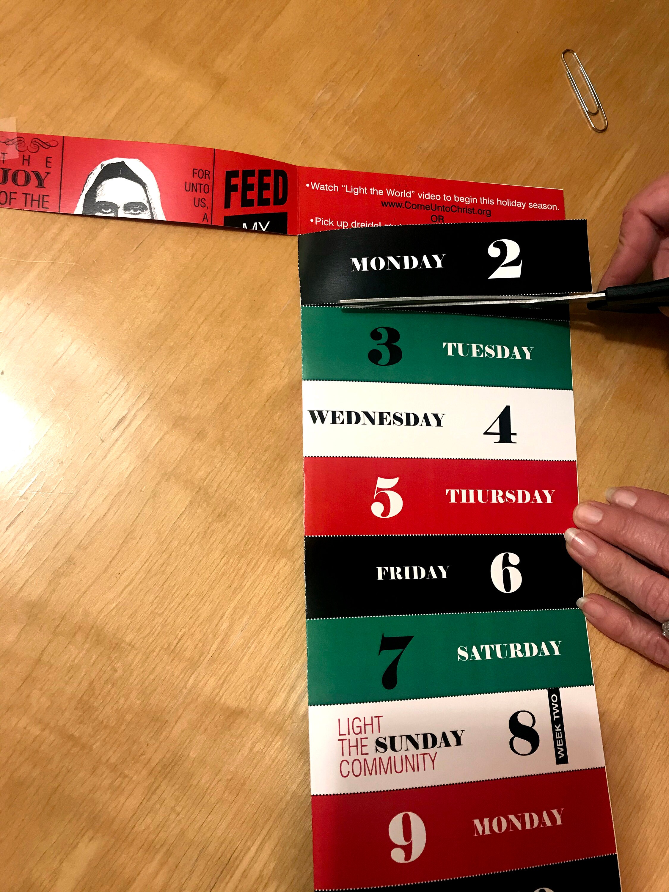 Daily Service Advent Calendar - Etsy