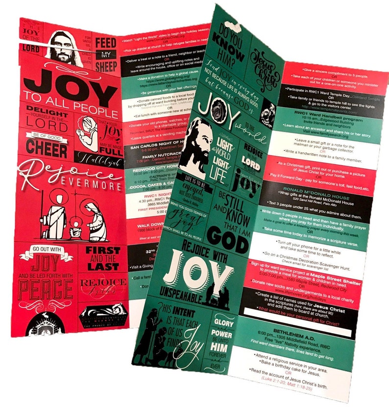 Daily Service Advent Calendar - Etsy