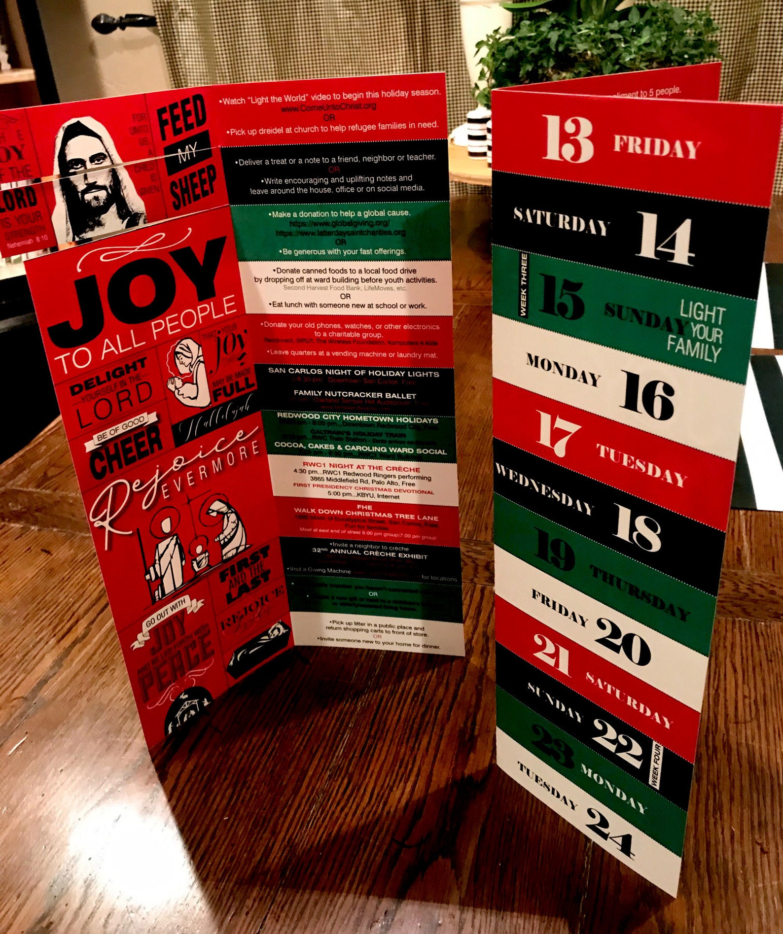 Daily Service Advent Calendar - Etsy