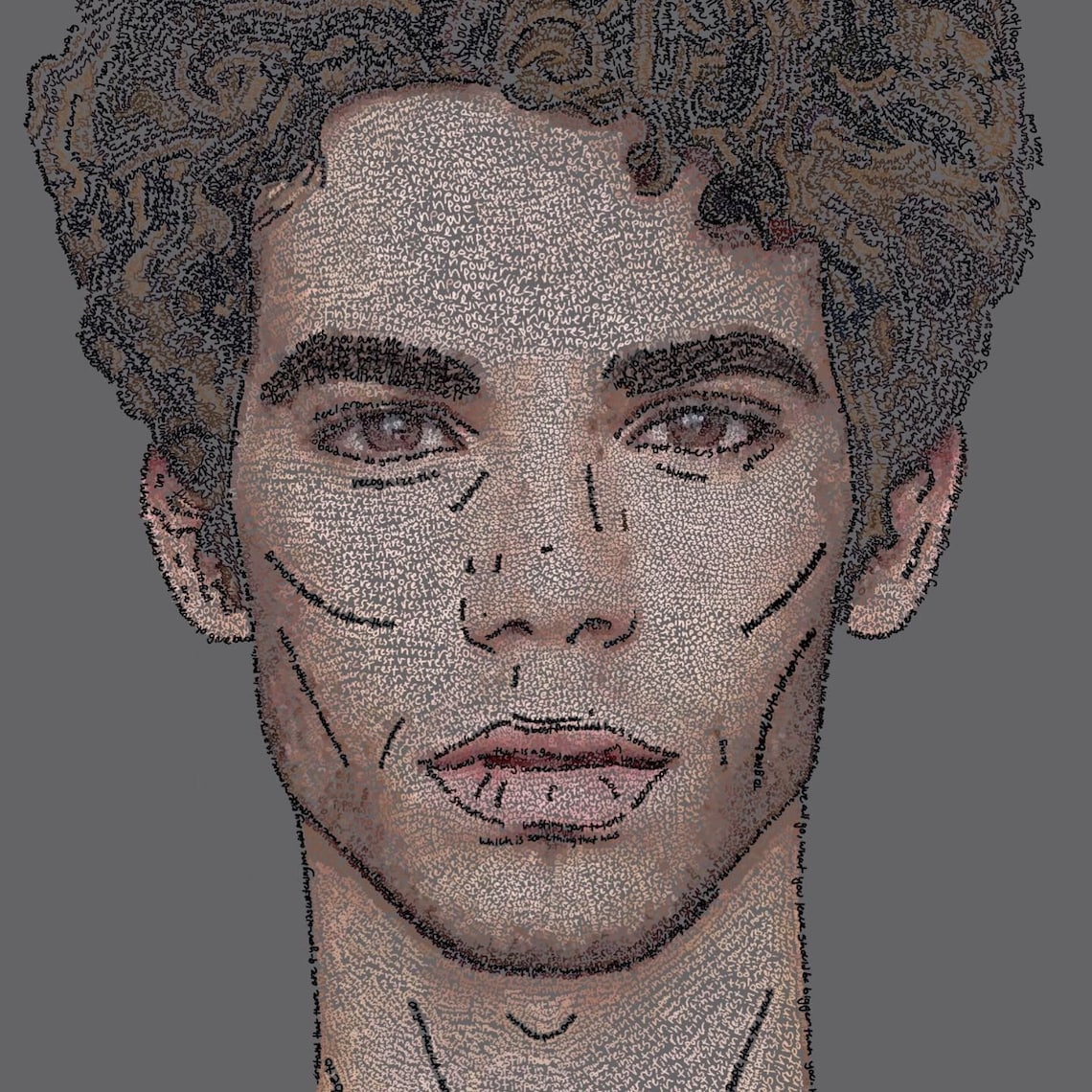 Cameron Boyce Commemoration Portrait Poster PDF Download - Etsy