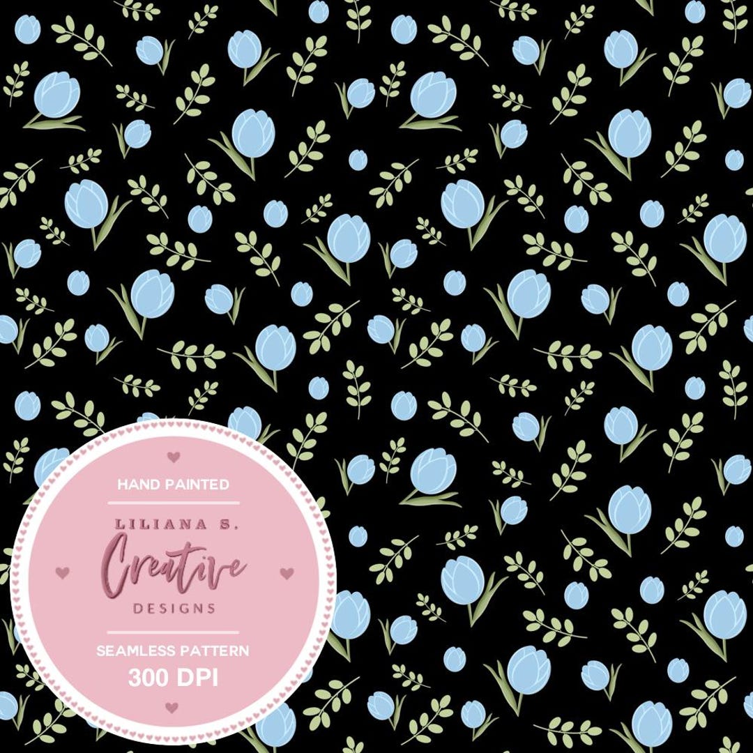Beautiful Ditsy Floral Seamless Pattern | Colorful Botanical ...