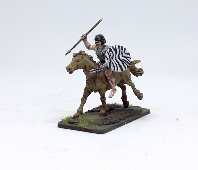 Numidian Cavalryg playng miniatures warrior miniature wargame | Etsy