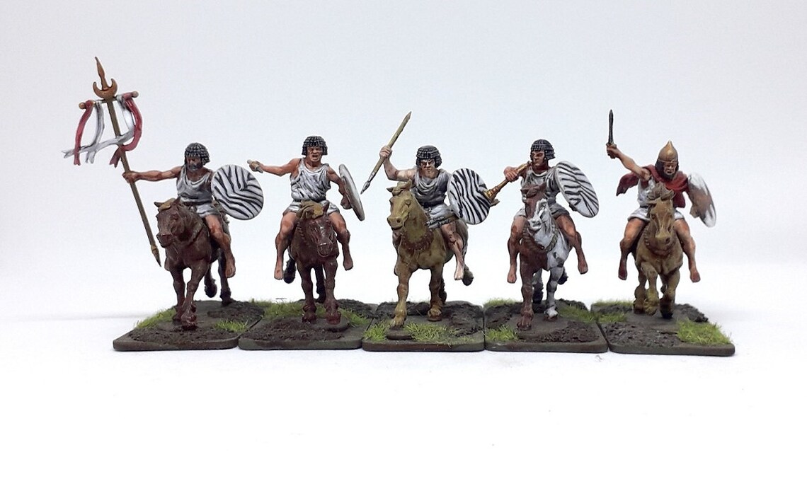 Numidian Cavalryg playng miniatures warrior miniature wargame | Etsy