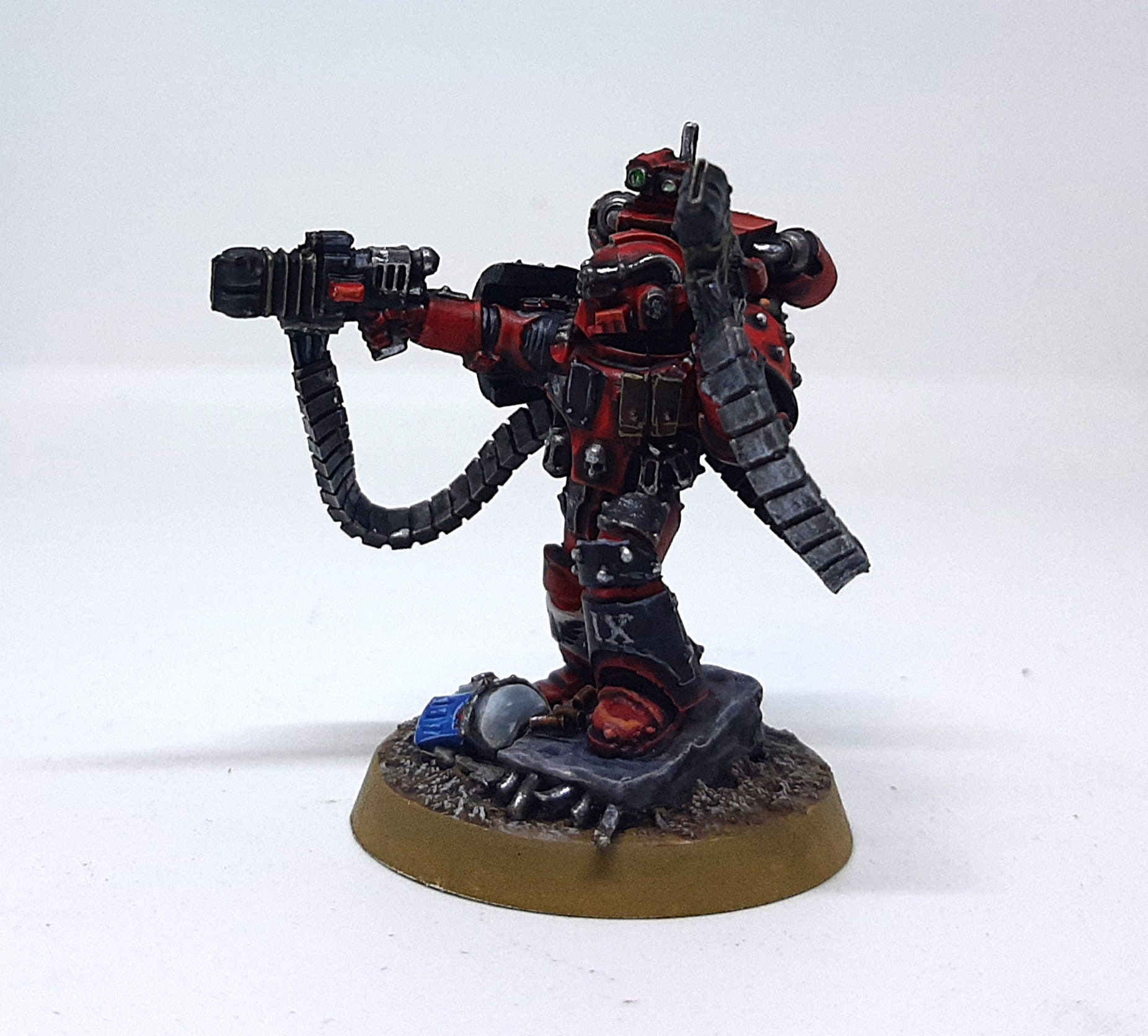 Legion Moritat with Volkite Serpenta 30k 40k 40k painted army | Etsy