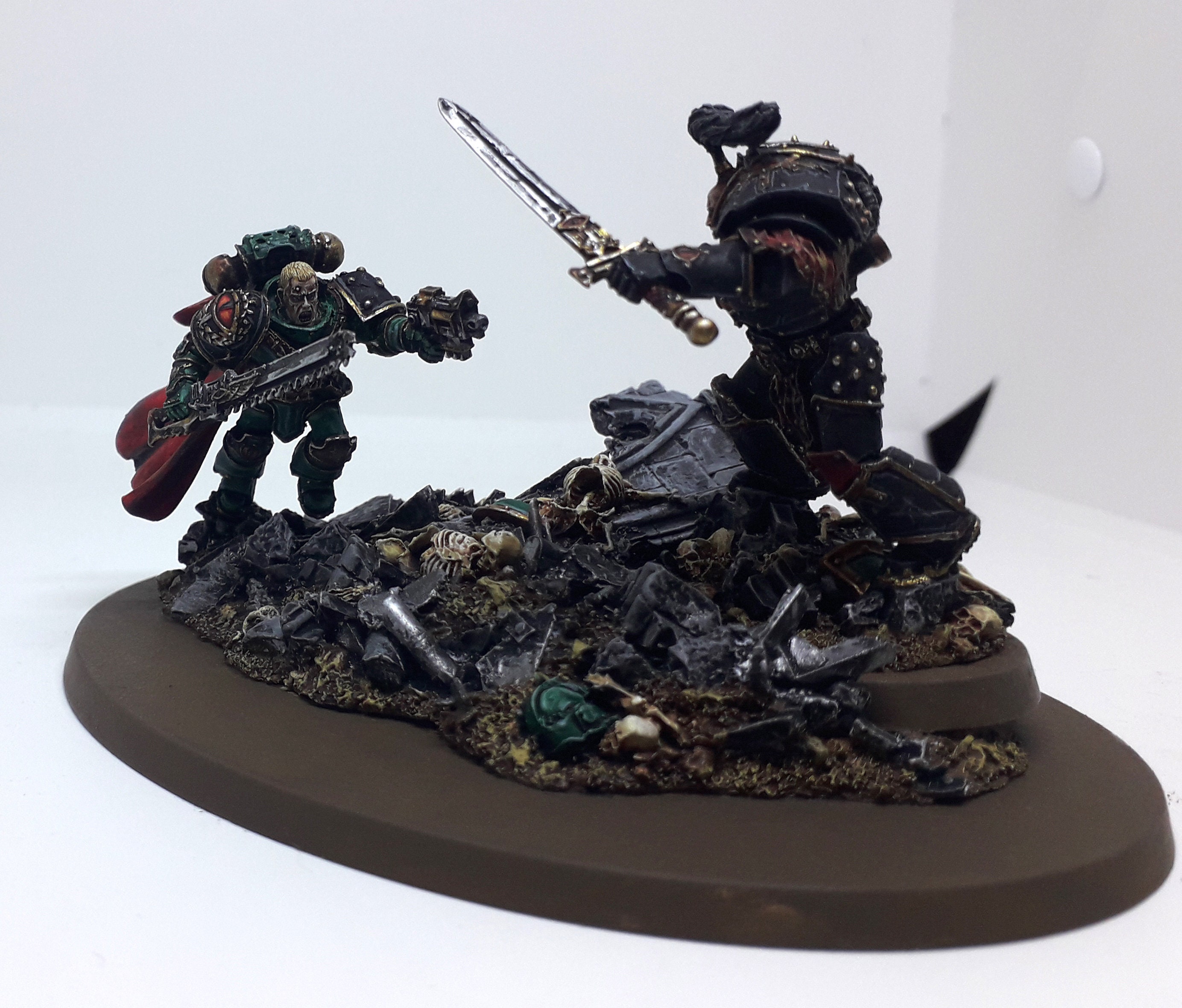 Abaddon and Loken Wargaming 28mm Warrior Miniature 40k 30k - Etsy