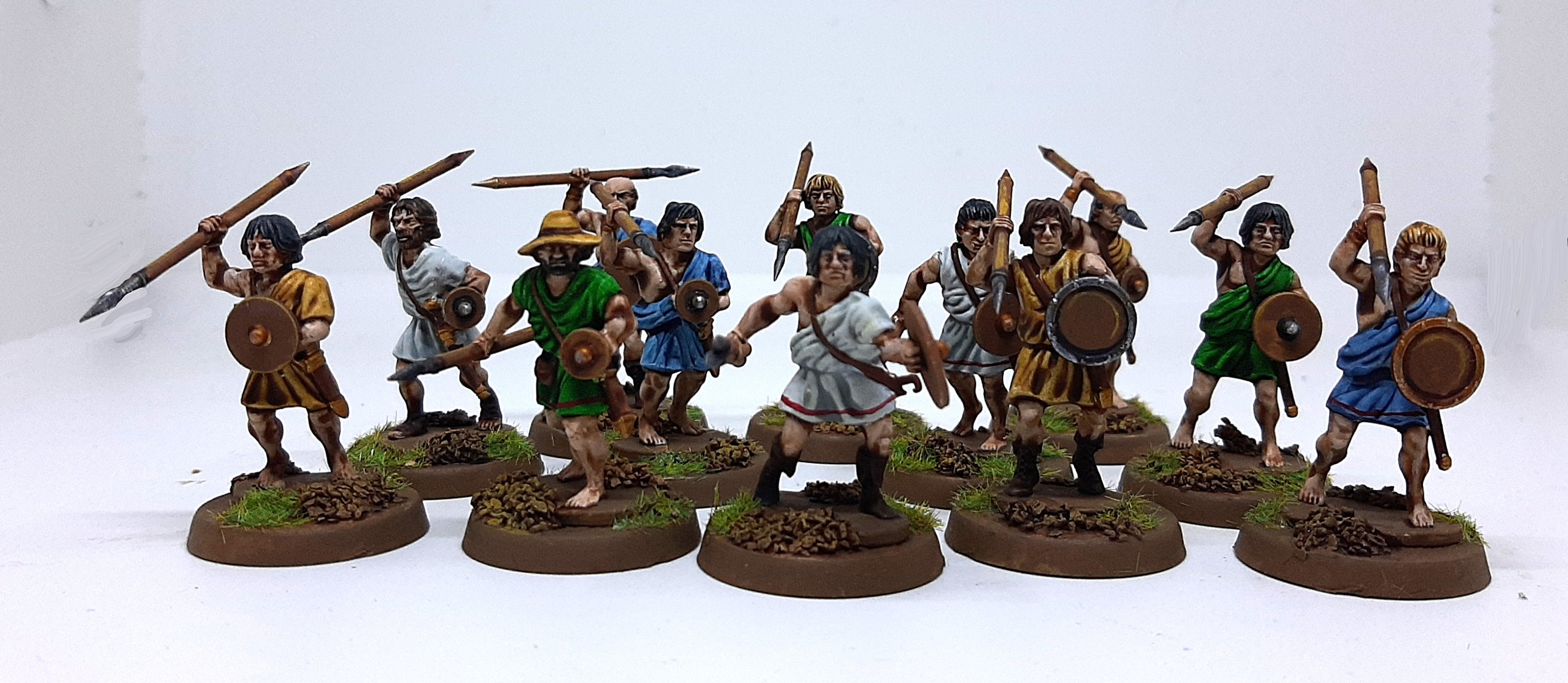 Greek Javelin men wargame historical miniature miniature 28 mm | Etsy