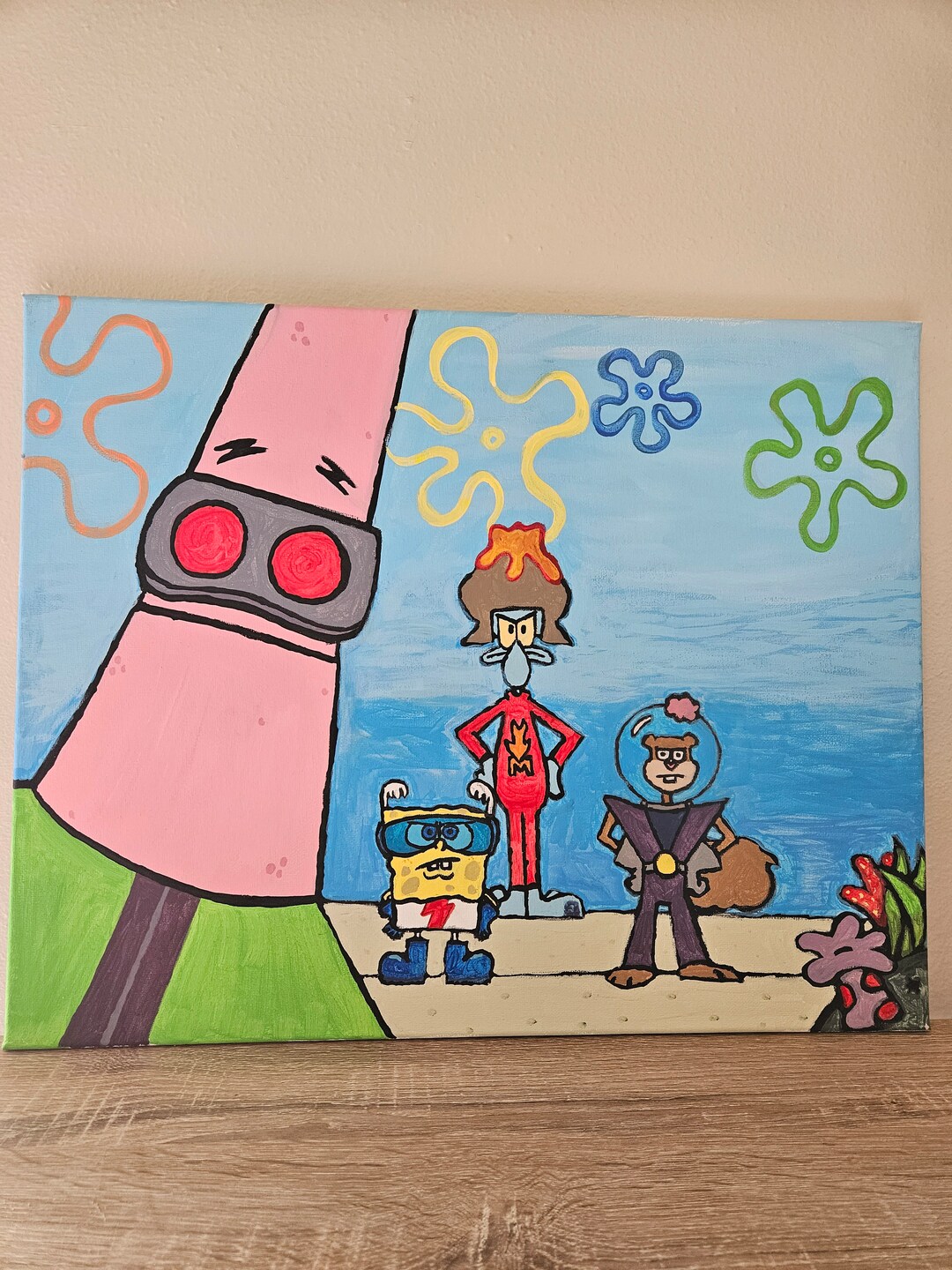 Patrick Star and the Super Friends - Etsy