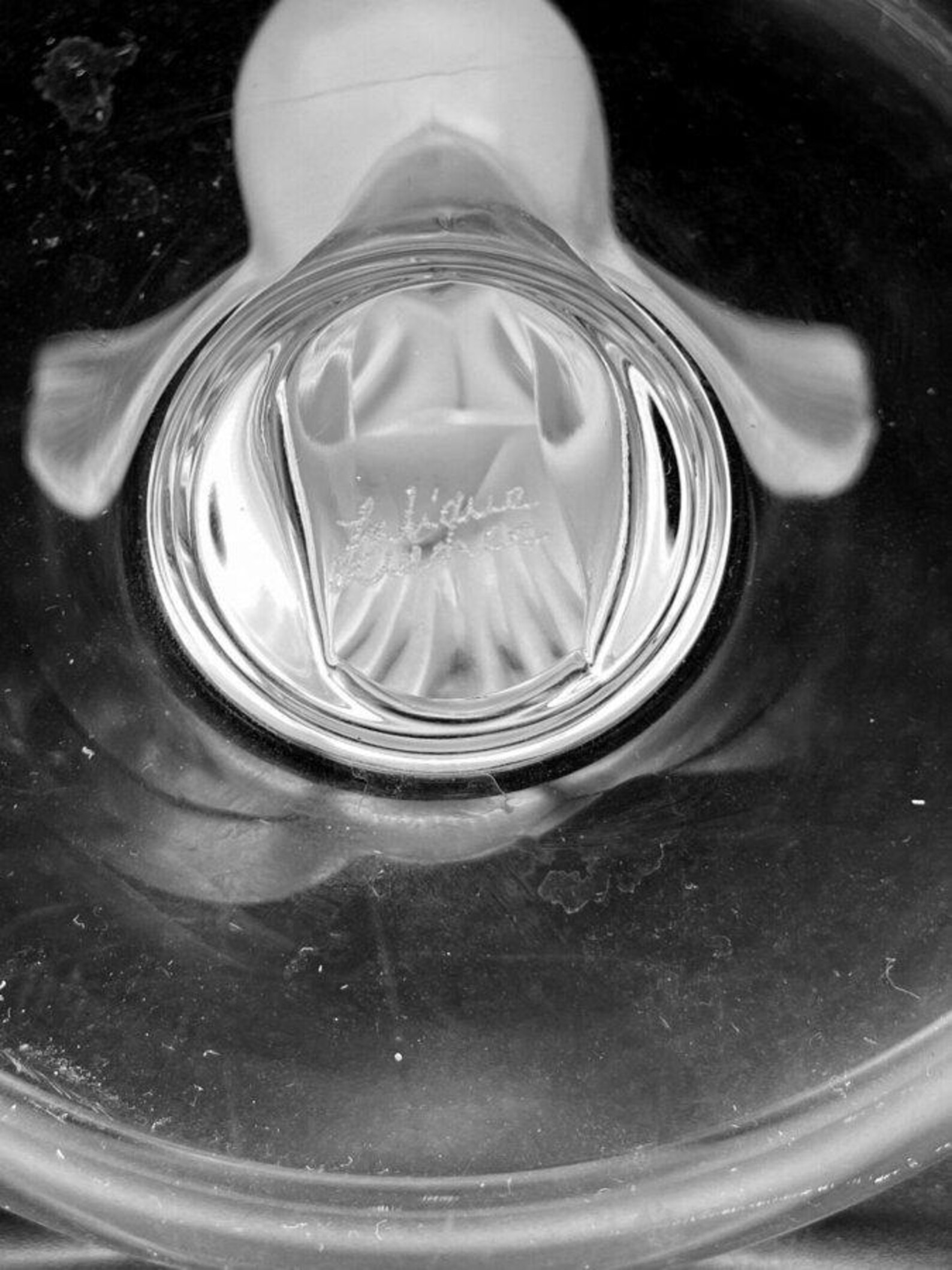 Lalique Frosted Crystal Dove Pin Tray Dish Signed - Etsy