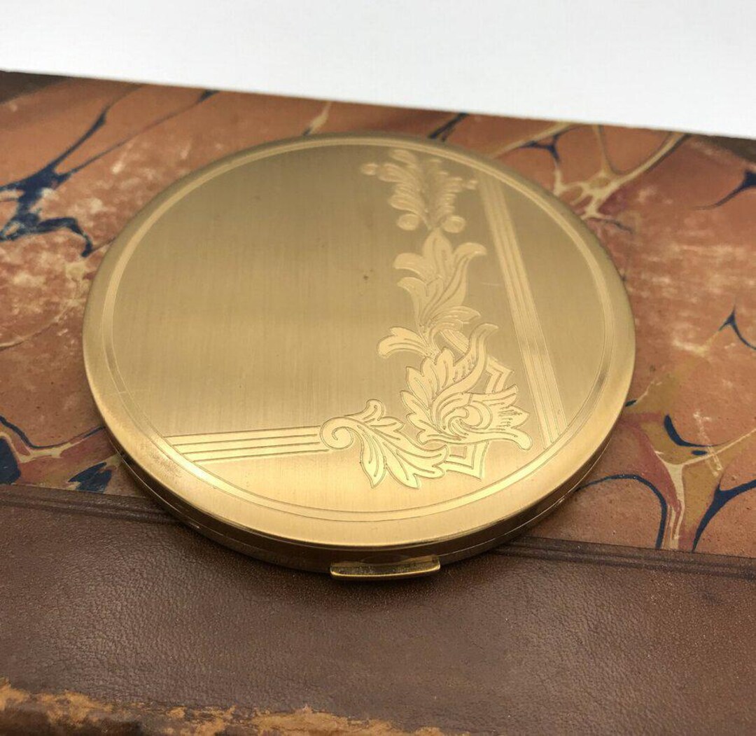 Vintage Elgin American Powder Art Nouveau Compact (empty) - Etsy