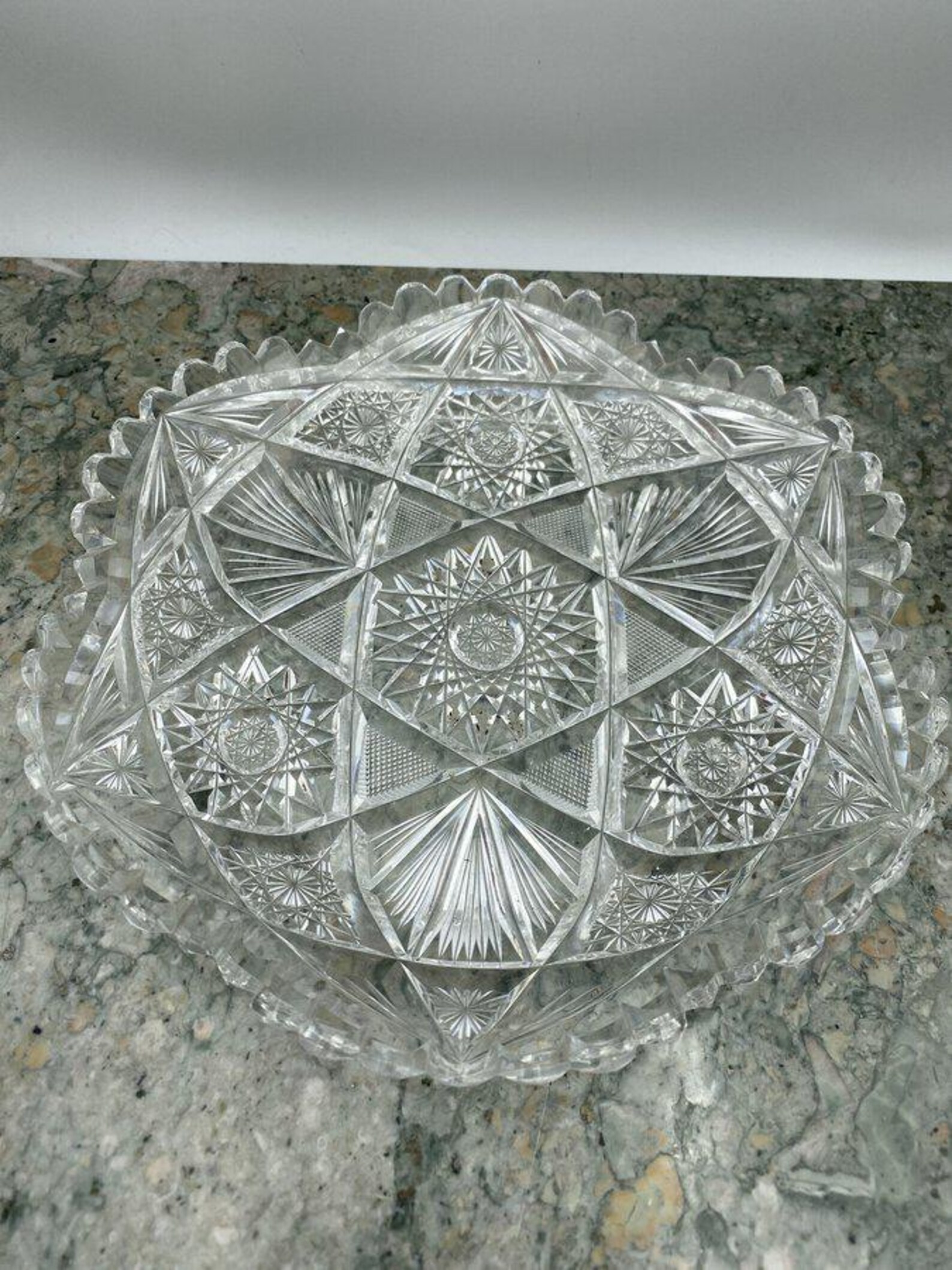 Cut Glass Covered Cheese W/ Dome - Etsy