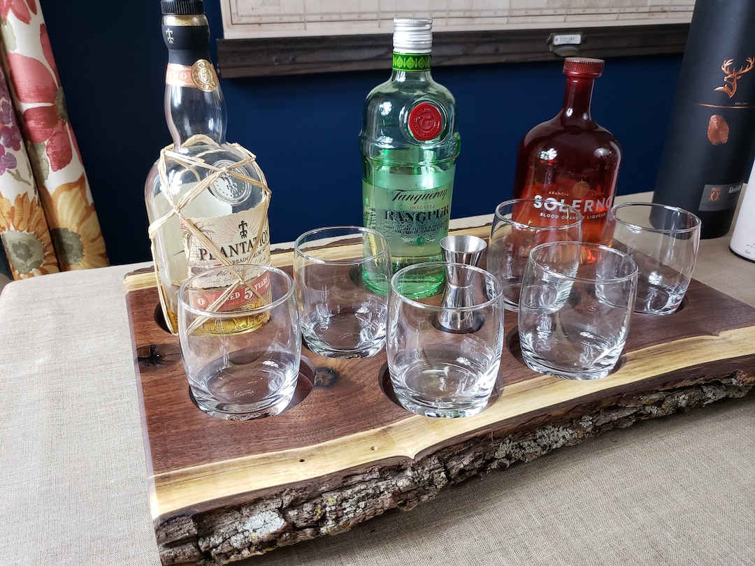 Whiskey Tray - the Ultimate Gift for the Whiskey, Bourbon , or Scotch ...