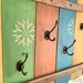 Custom Made Wooden Boho Coat Rack - Etsy