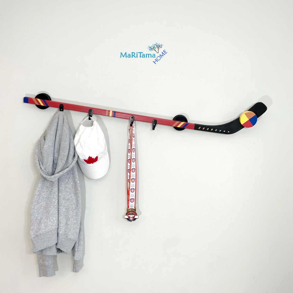 Hockey Stick Coat Hanger - Etsy