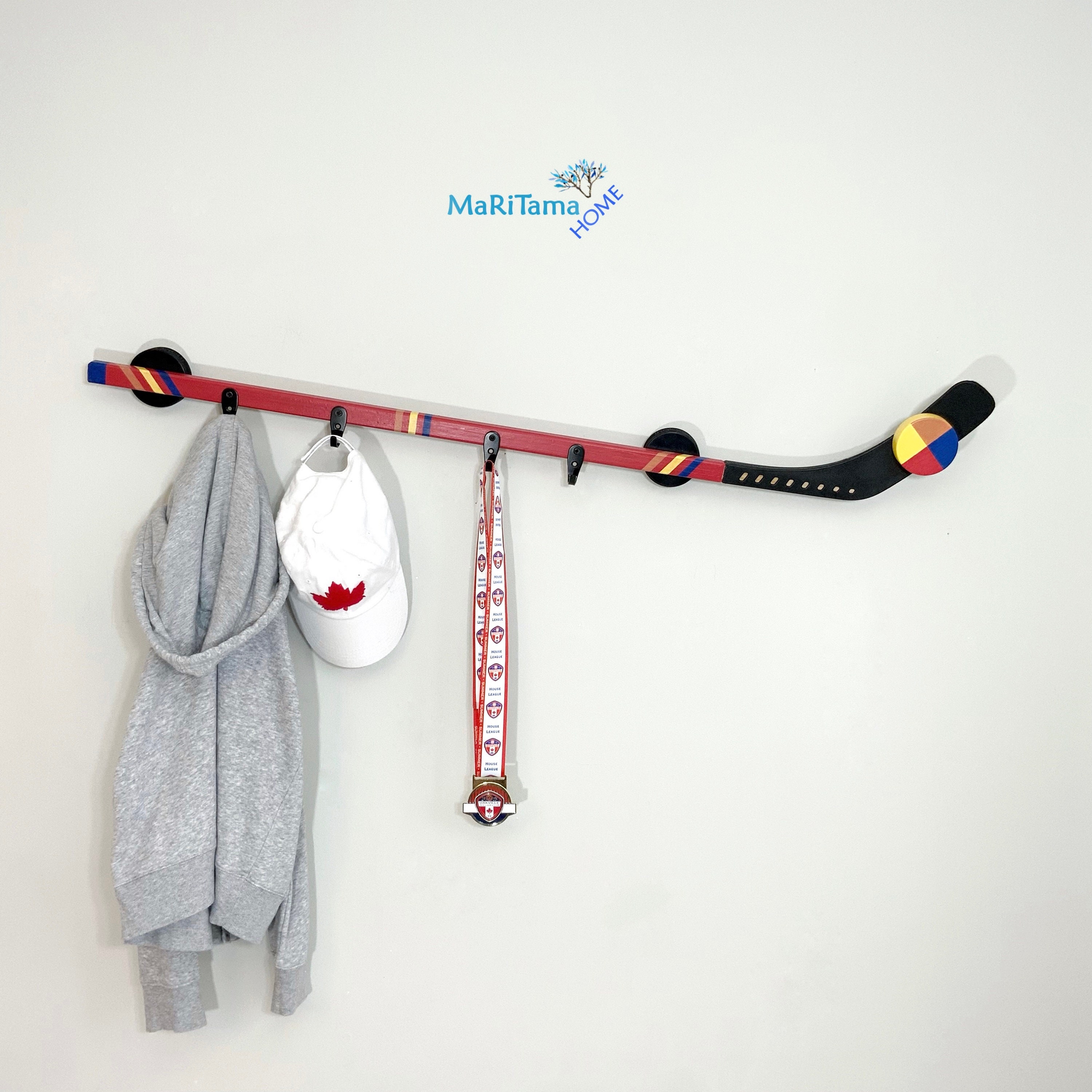 Hockey Stick Coat Hanger - Etsy