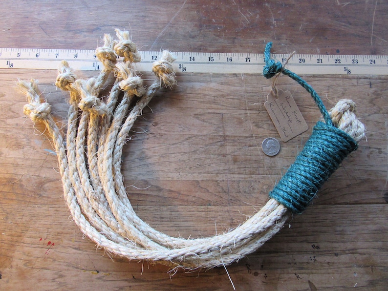 Large Sisal Disciplina Whip: Instrument of Penance, Altar Piece - Etsy