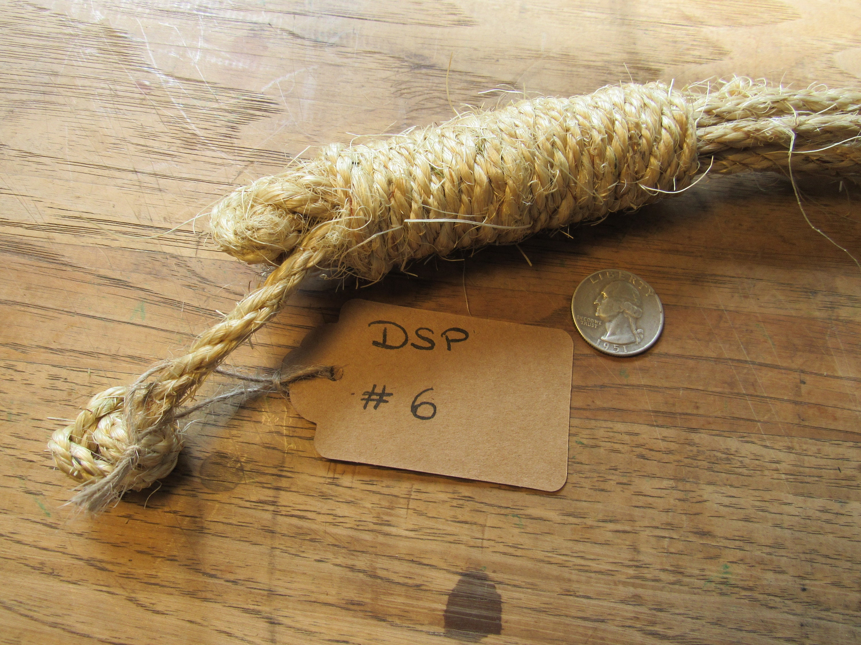 17" Sisal Disciplina Whip: Instrument of Penance, Spiritual Discipline ...