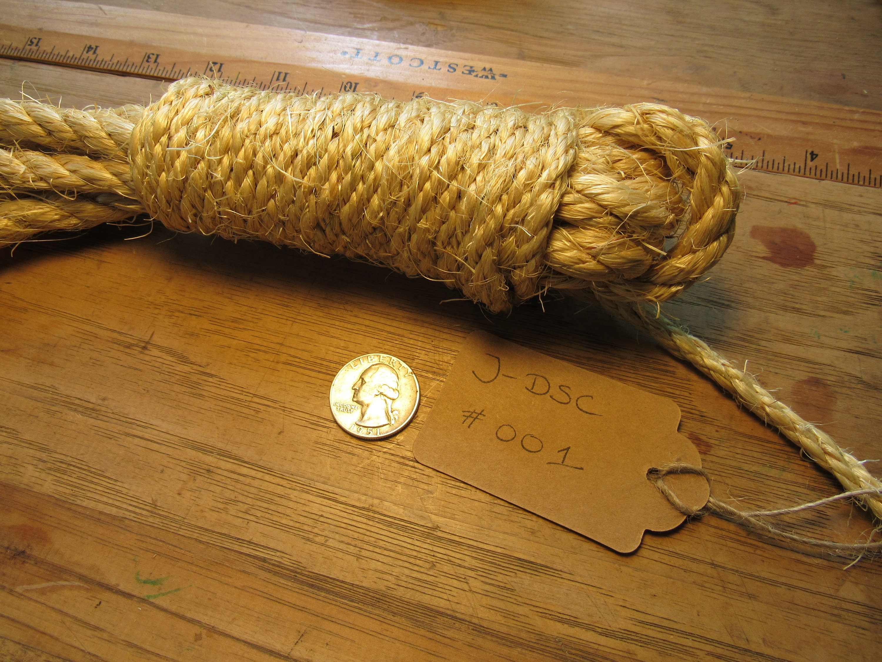 Large Sisal Disciplina Whip: Instrument of Penance, Altar Piece - Etsy