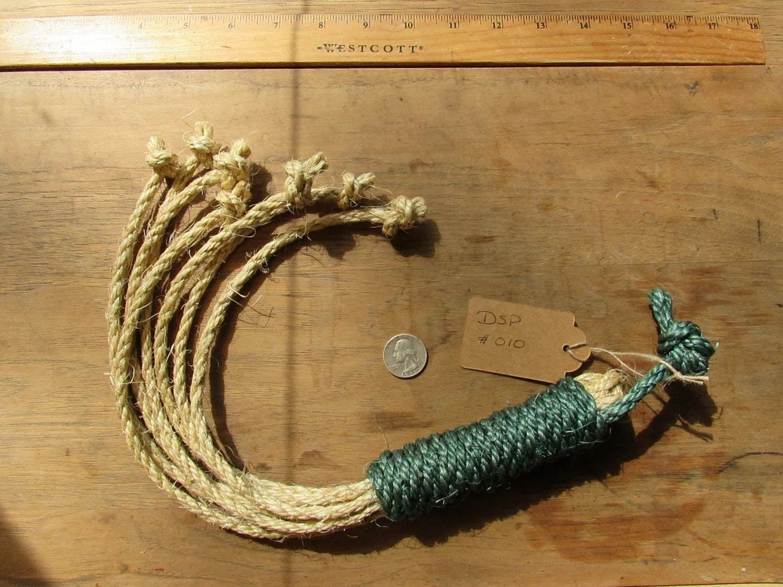 17" Sisal Disciplina Whip: Instrument of Penance, Spiritual Discipline ...