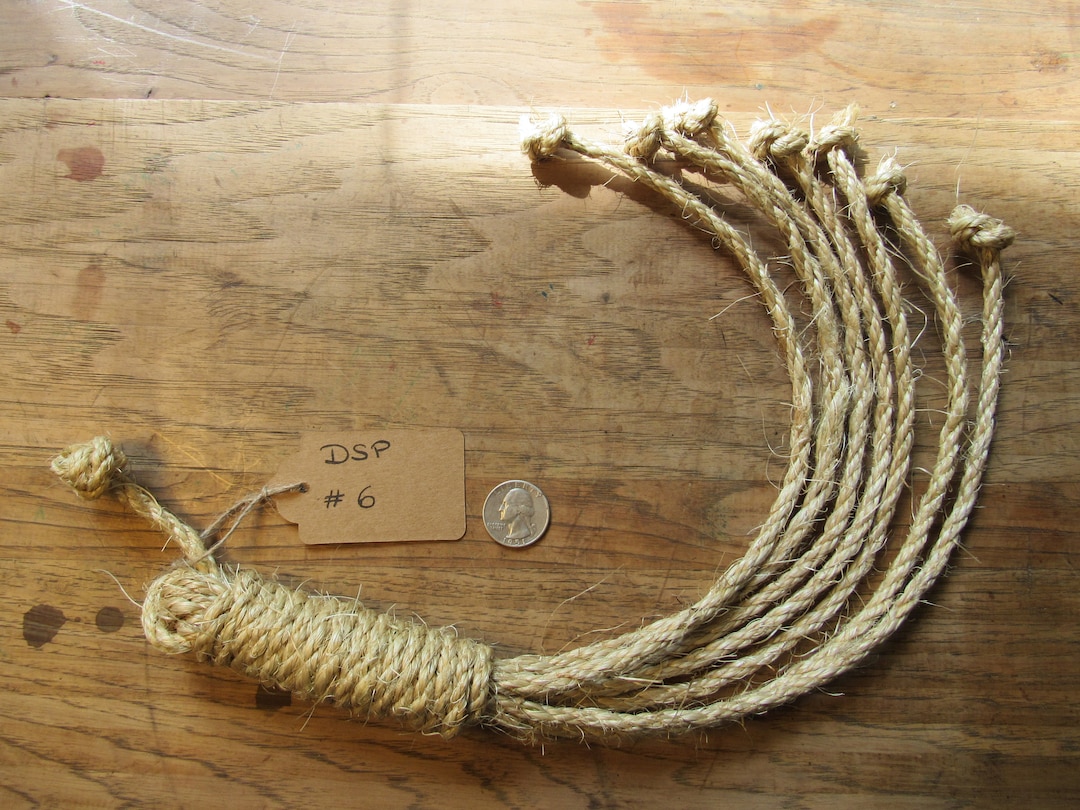 17" Sisal Disciplina Whip: Instrument of Penance, Spiritual Discipline ...