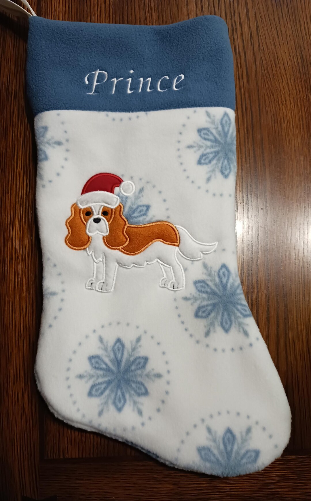 Cavalier King Charles Spaniel Christmas Stocking (several Other Breeds ...