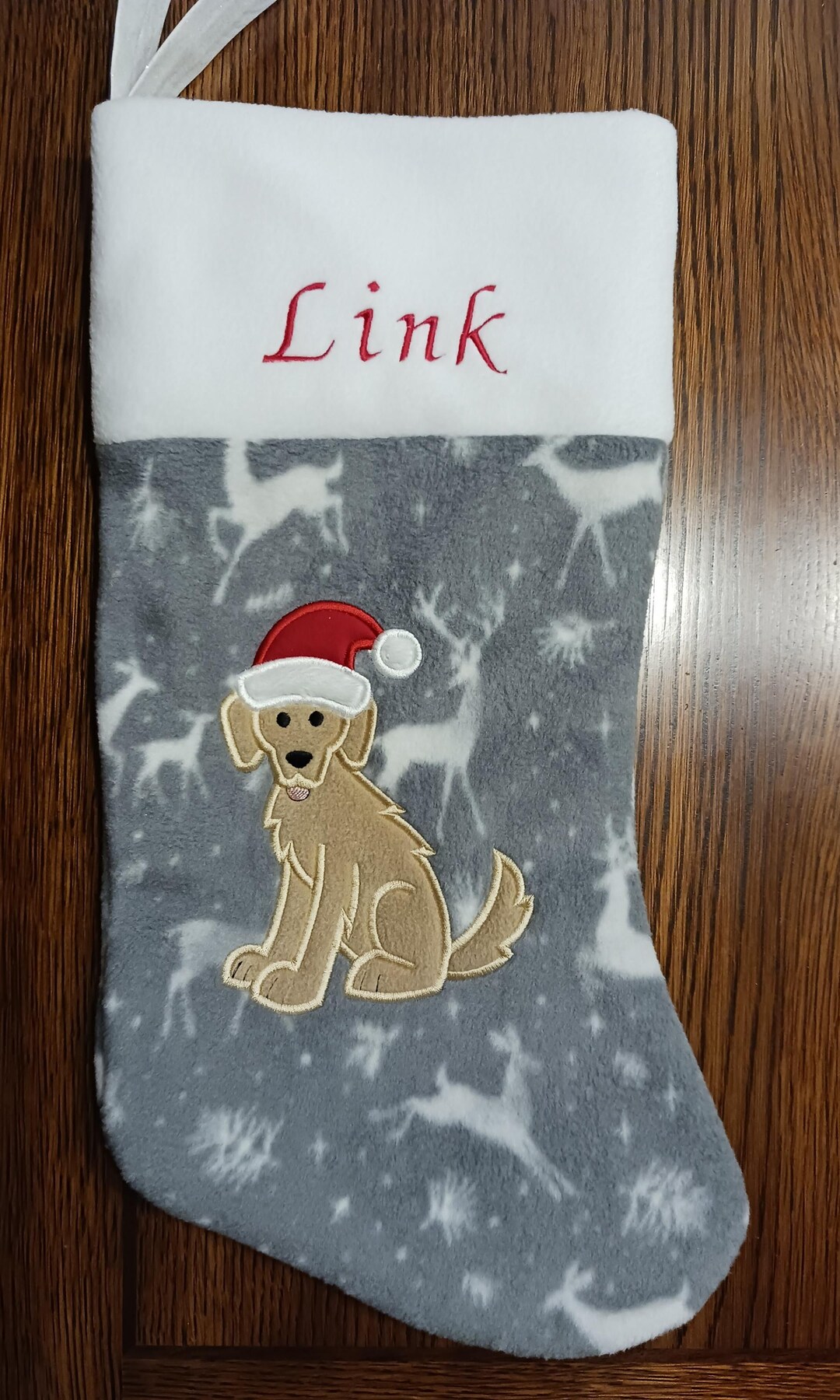 Golden Retriever Christmas Stocking several Other Breeds Available ...