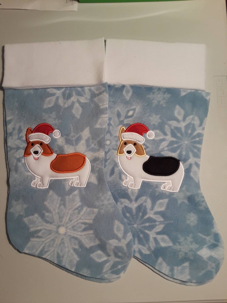 Corgi Christmas Stocking several Other Breeds Available - Etsy