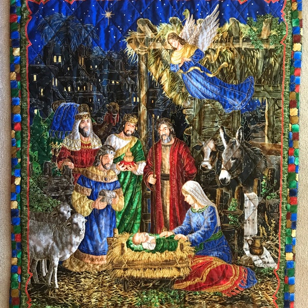 Religious Quilt - Etsy