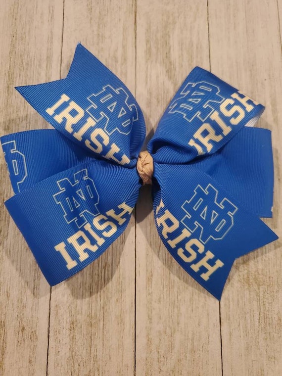 Large College Bow College Hair Bow Tailgating Bow - Etsy