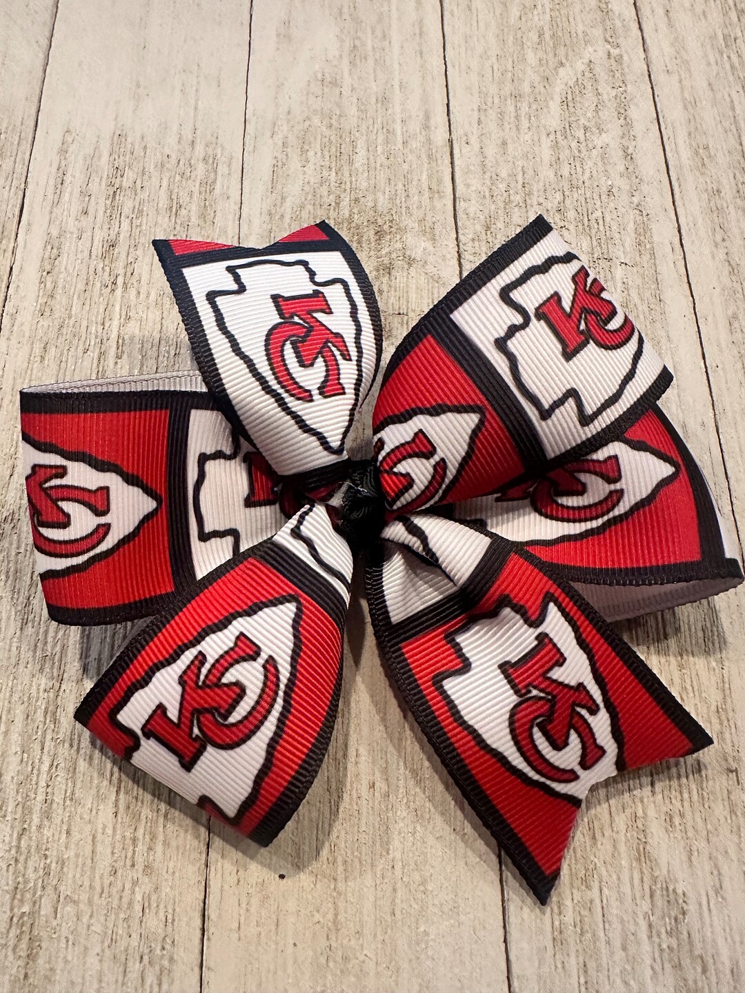 Kansas City Chiefs Bow - Etsy