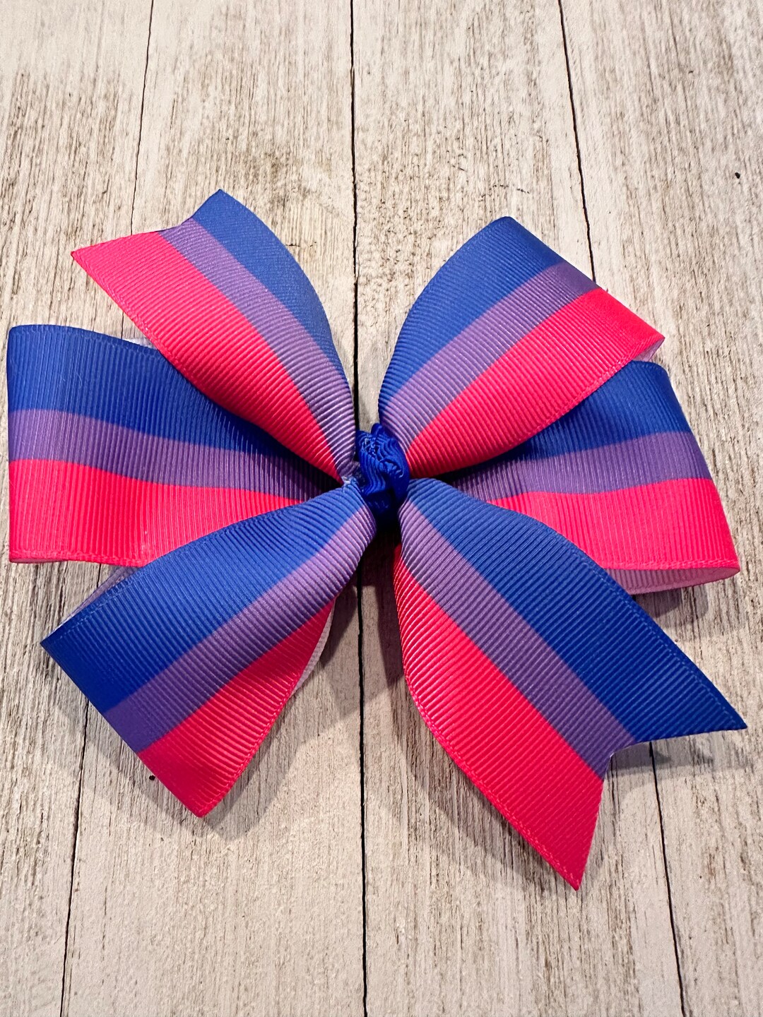 Adorable Bisexual Bow LGBTQ Hair Bow Pride Bow Pride Hair Bow Bisexual ...