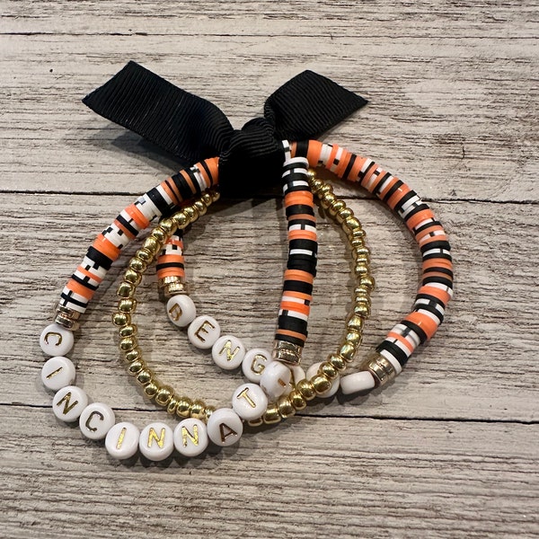 Bengals Bracelet - Etsy