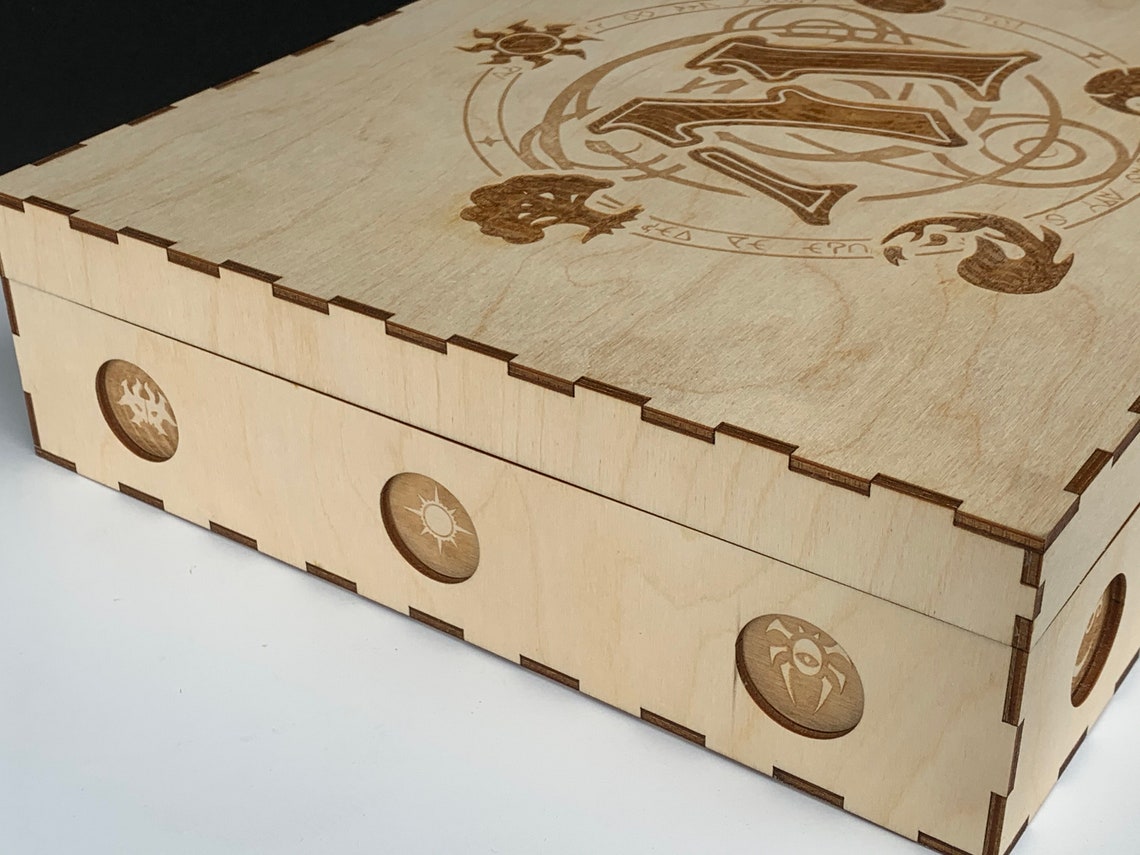 MTG Magic the Gathering Cube Box Large Fits 48 Cubeamajigs - Etsy