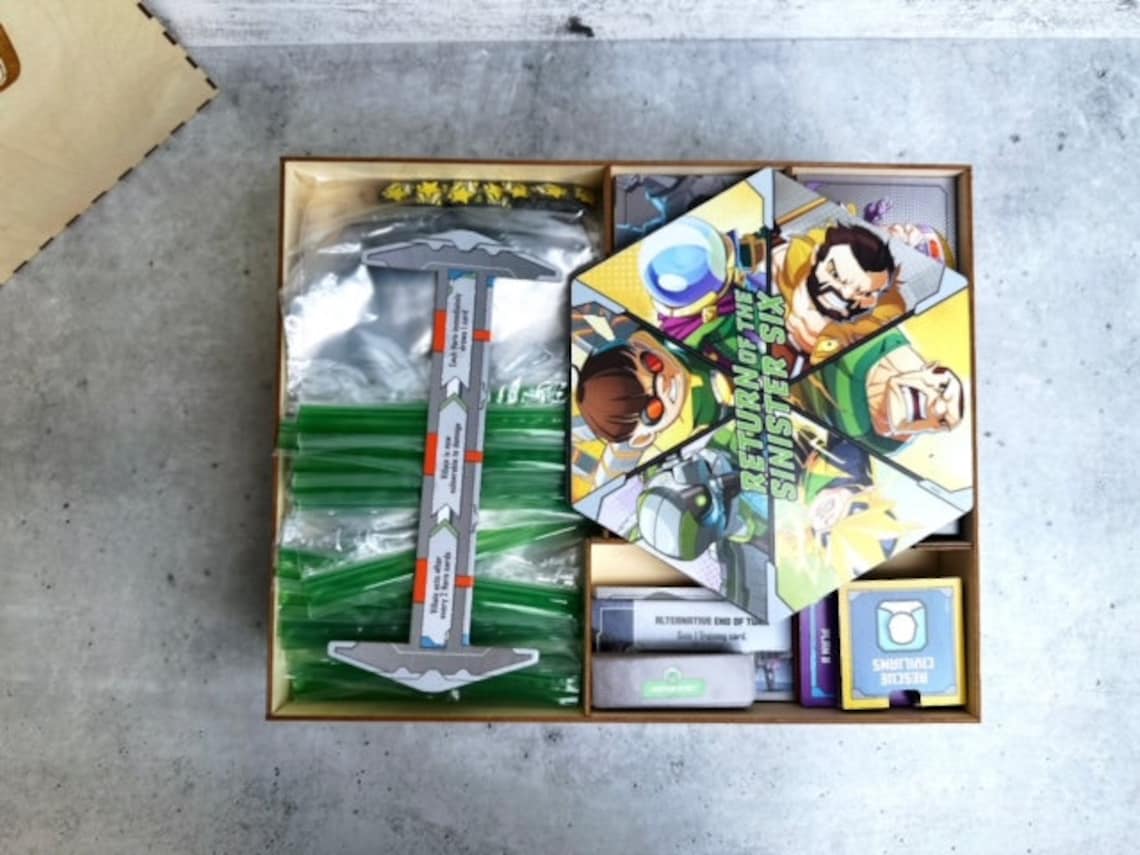 Marvel United Mass Storage Solution Organizer - Etsy