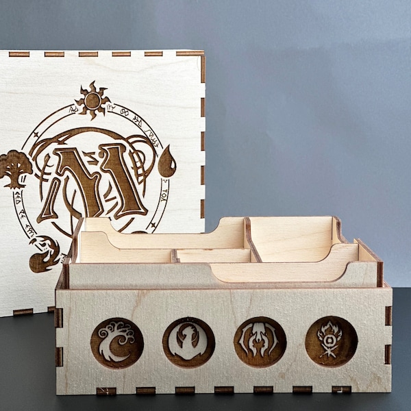 Magic Laser Card Box - Etsy