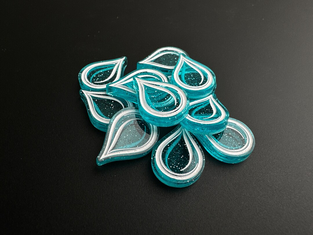 Dune Imperium / Uprising: Water Tokens Set of 15 or 20 (double Sided ...