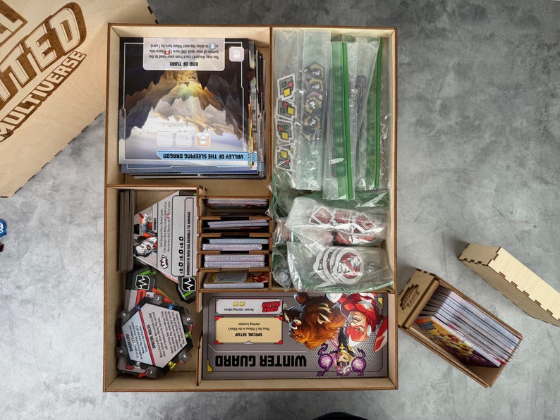 Marvel United - Multiverse - Mass Storage Solution Organizer - Etsy