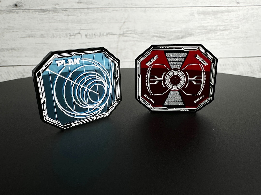 Star Wars Unlimited: Twin Sun Tokens Plan and Blast (double-sided) - Etsy