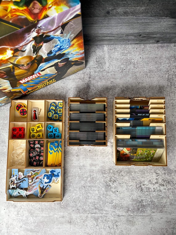 X-men Mutant Insurrection Board Game Organizer Insert Token | Etsy