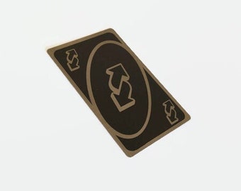 RED Uno Reverse Card Keychain - Etsy