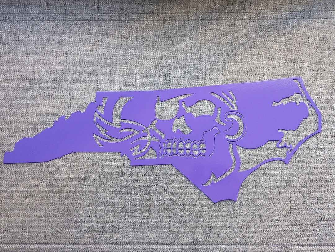 NC Pirate State Outline ECU - Etsy