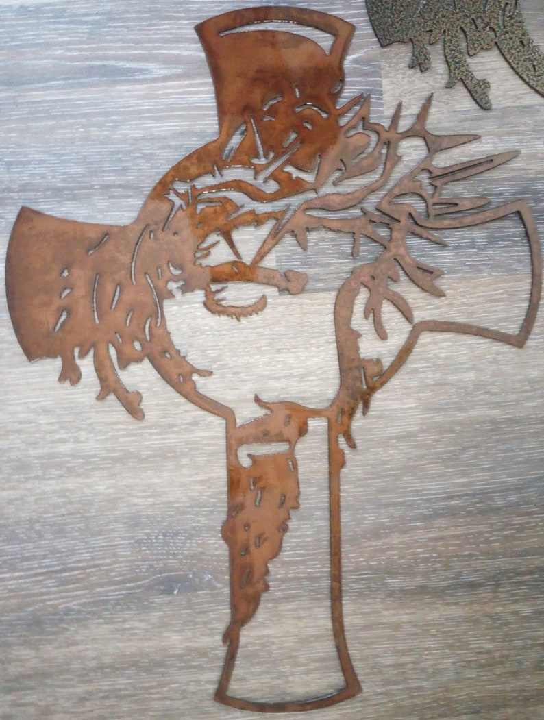 Jesus Cross Metal - Etsy