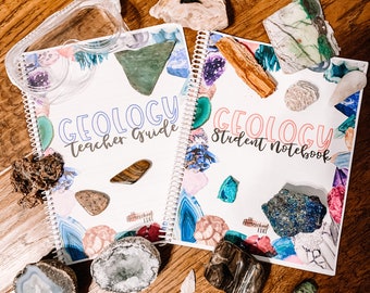 Rocks and Minerals Unit Study Geology Unit Printable Homeschool ...