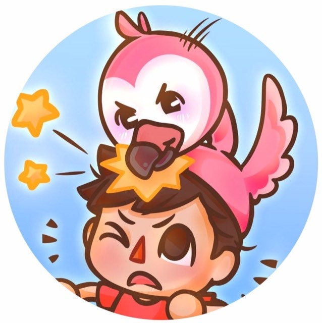 Albert Flamingo Cake Toppers Edible | Etsy