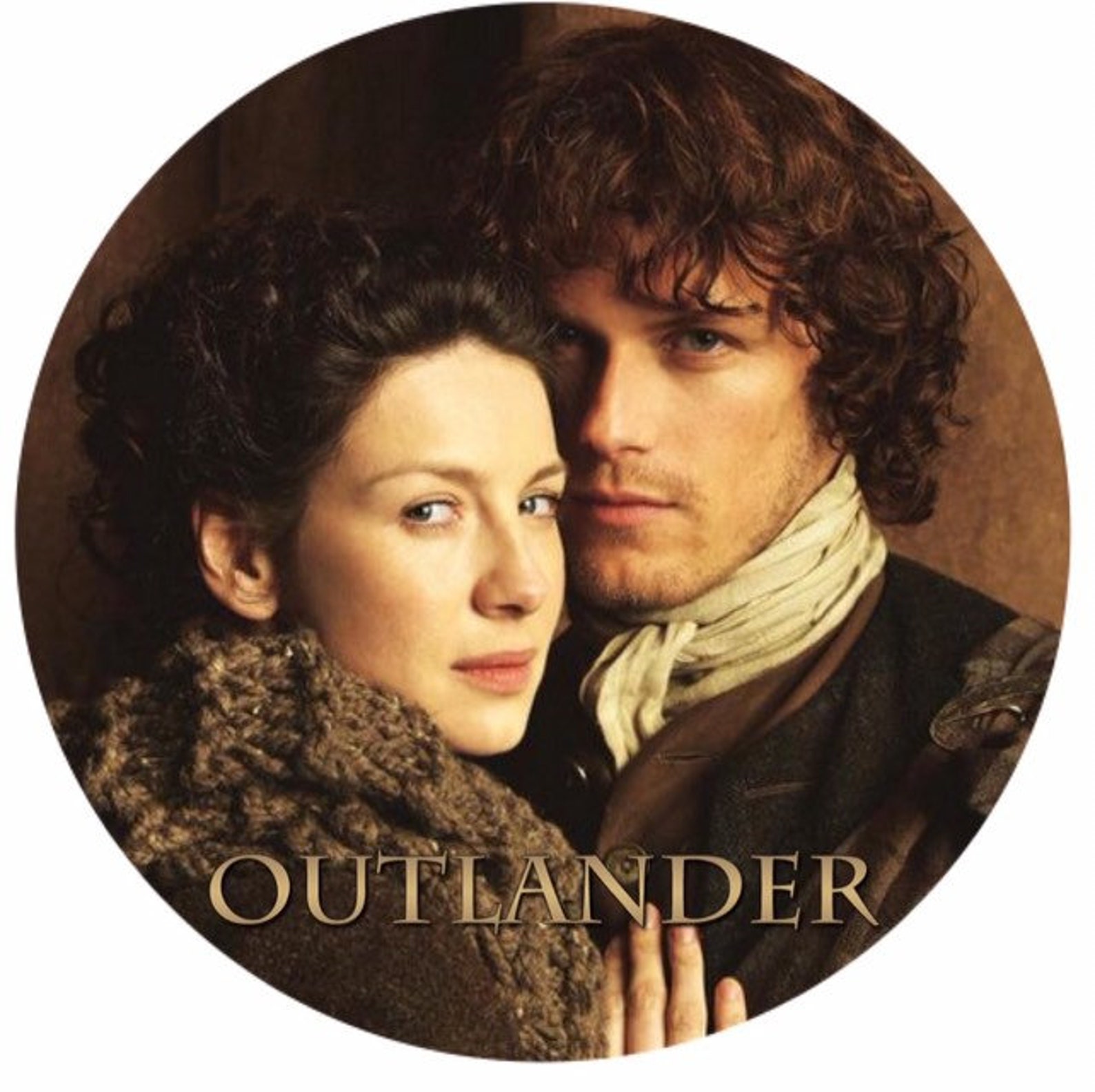 Outlander Edible Cake Topper Jamie Fraser - Etsy UK