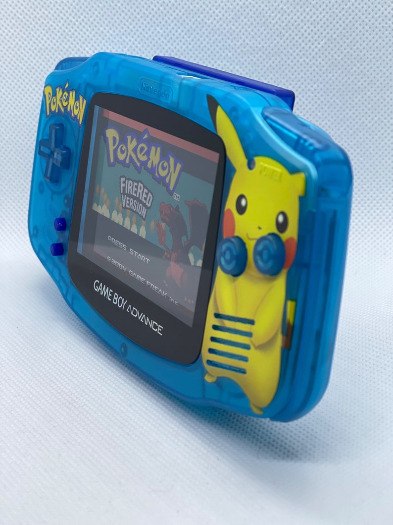 Ultimate Handheld Gaming Fun: Custom Pokemon-theked Gameboy Advance ...