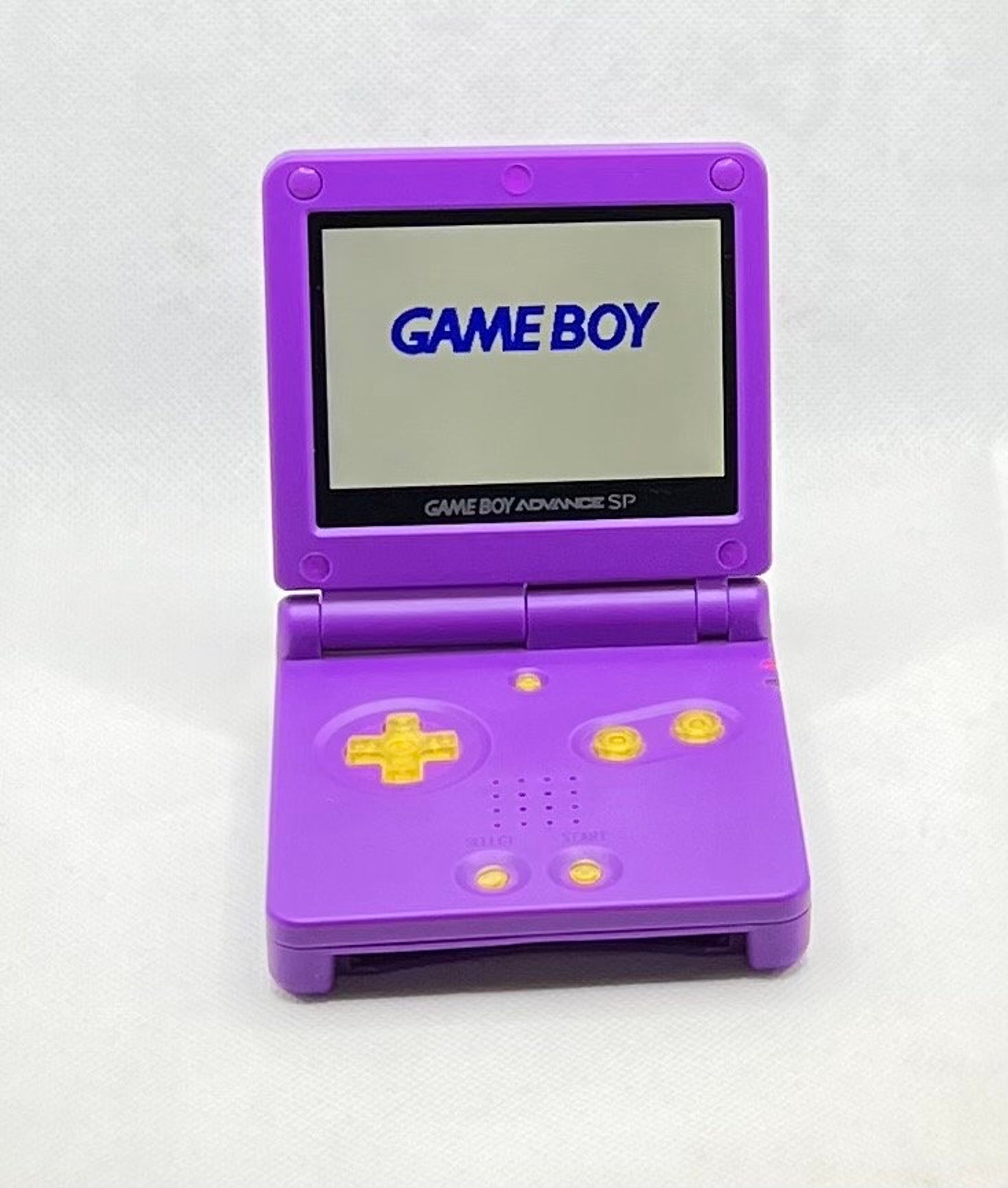 Retro Gaming Revived:custom Modified Gameboy Advancesp Handheld Purple ...