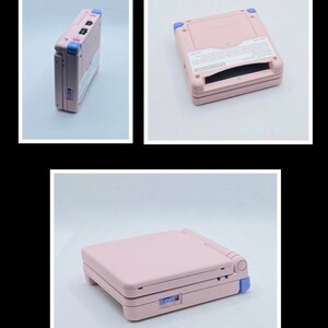 Retro Gaming Revived:custom Modified Gameboy Advancesp Handheld Cherry ...