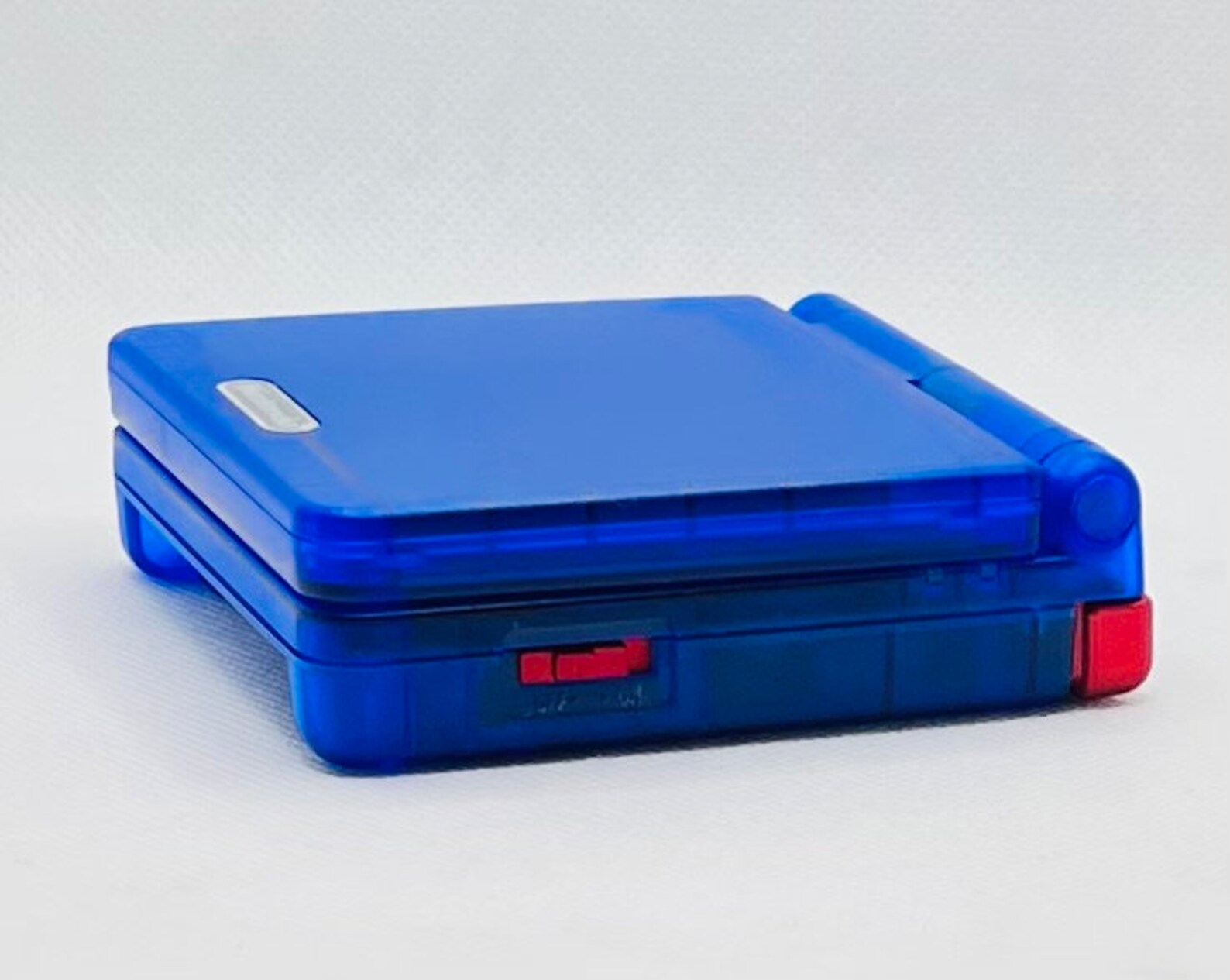 Gameboy Advance SP IPSV2 Backlit Custom Modified Clear Blue Gaming ...