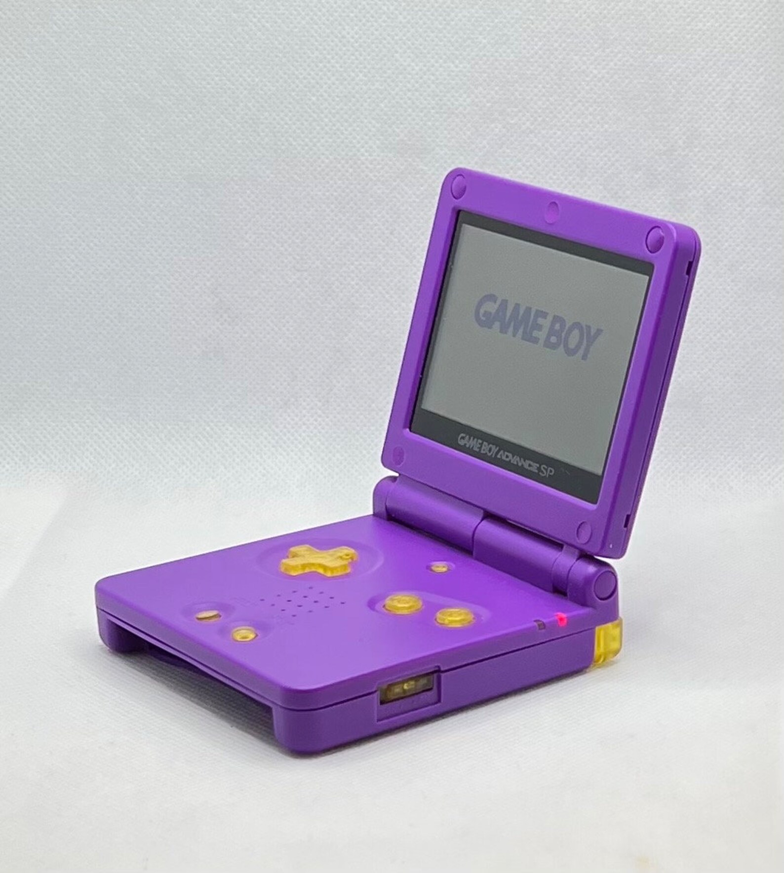 Retro Gaming Revived:custom Modified Gameboy Advancesp Handheld Purple ...